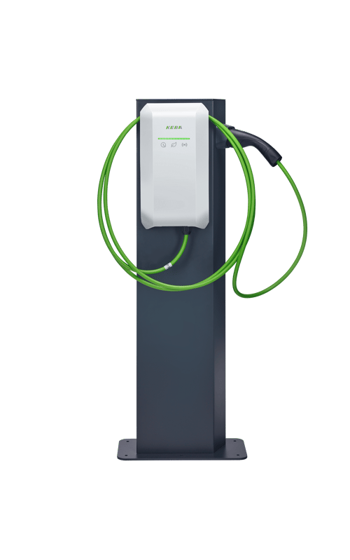KEBA Wallbox x-series EN Typ2 mit Ladesteckdose 22kW