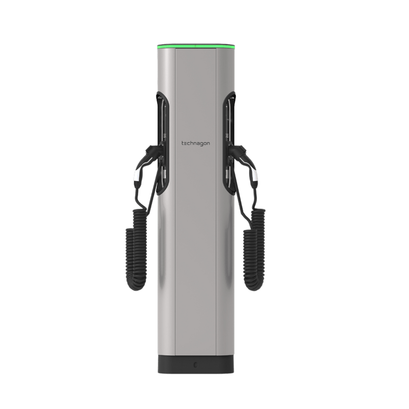 Compleo DUO fleet SAM AC-Ladestation mit 2x Typ-2 Ladesteckdosen (bis ...