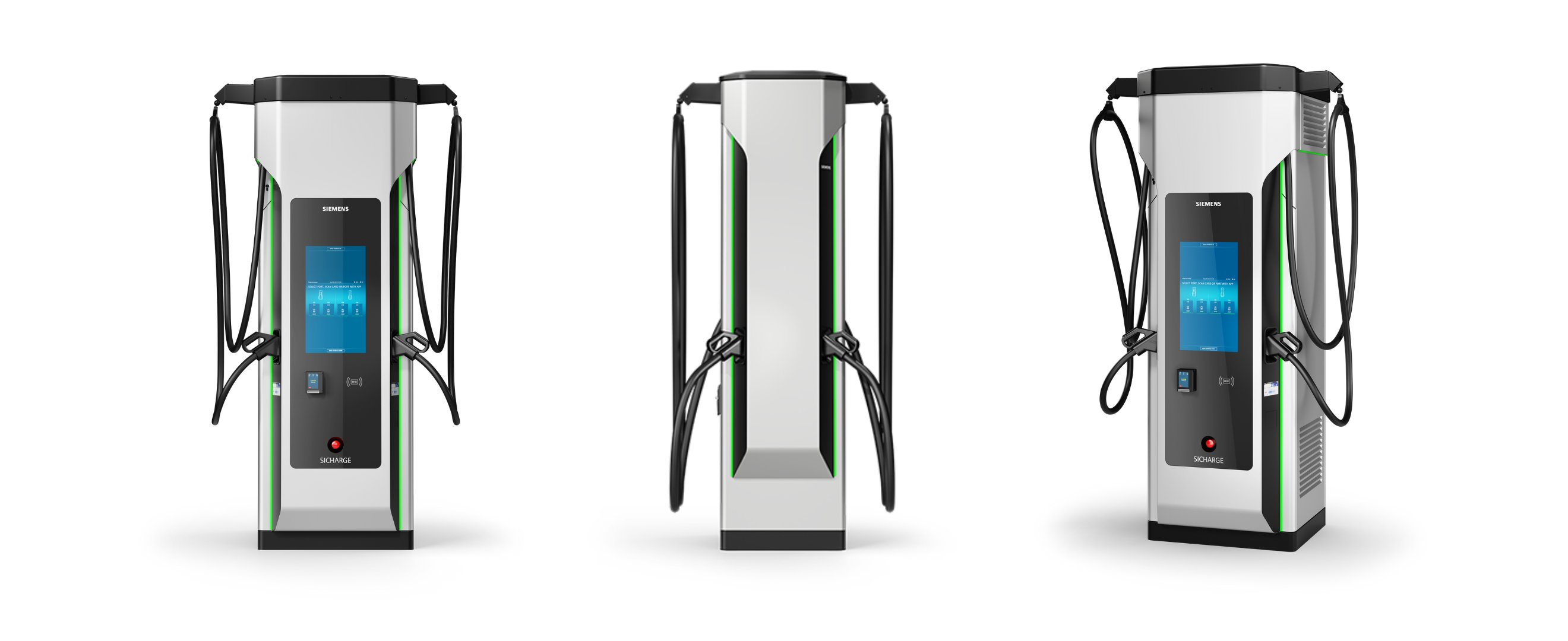 Siemens SICHARGE D 400: Schnellladen mit 400 kW Dauerleistung