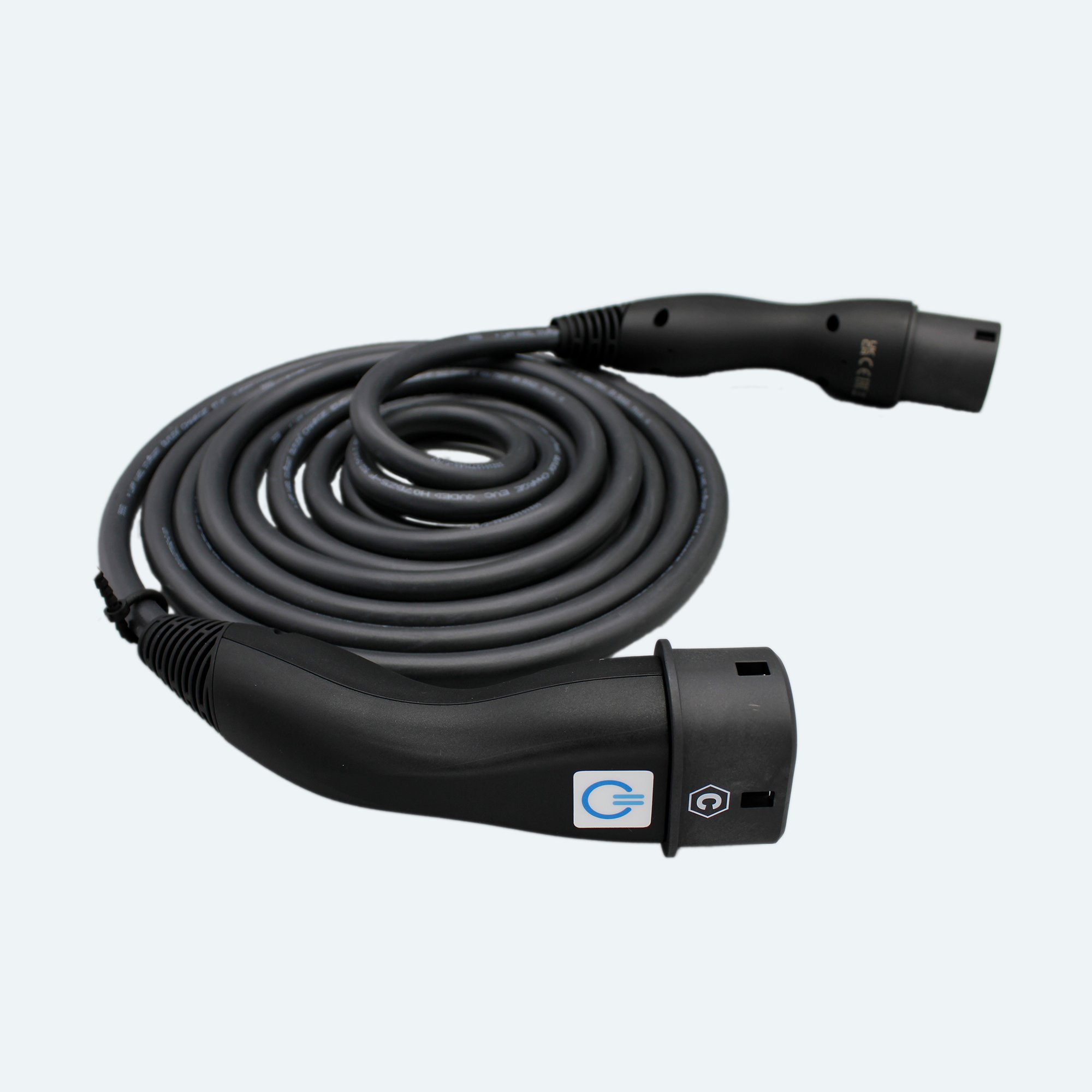"Mein Ladekabel" selbsteinrollend by energielösung Typ 2-Typ 2 (11 KW ...