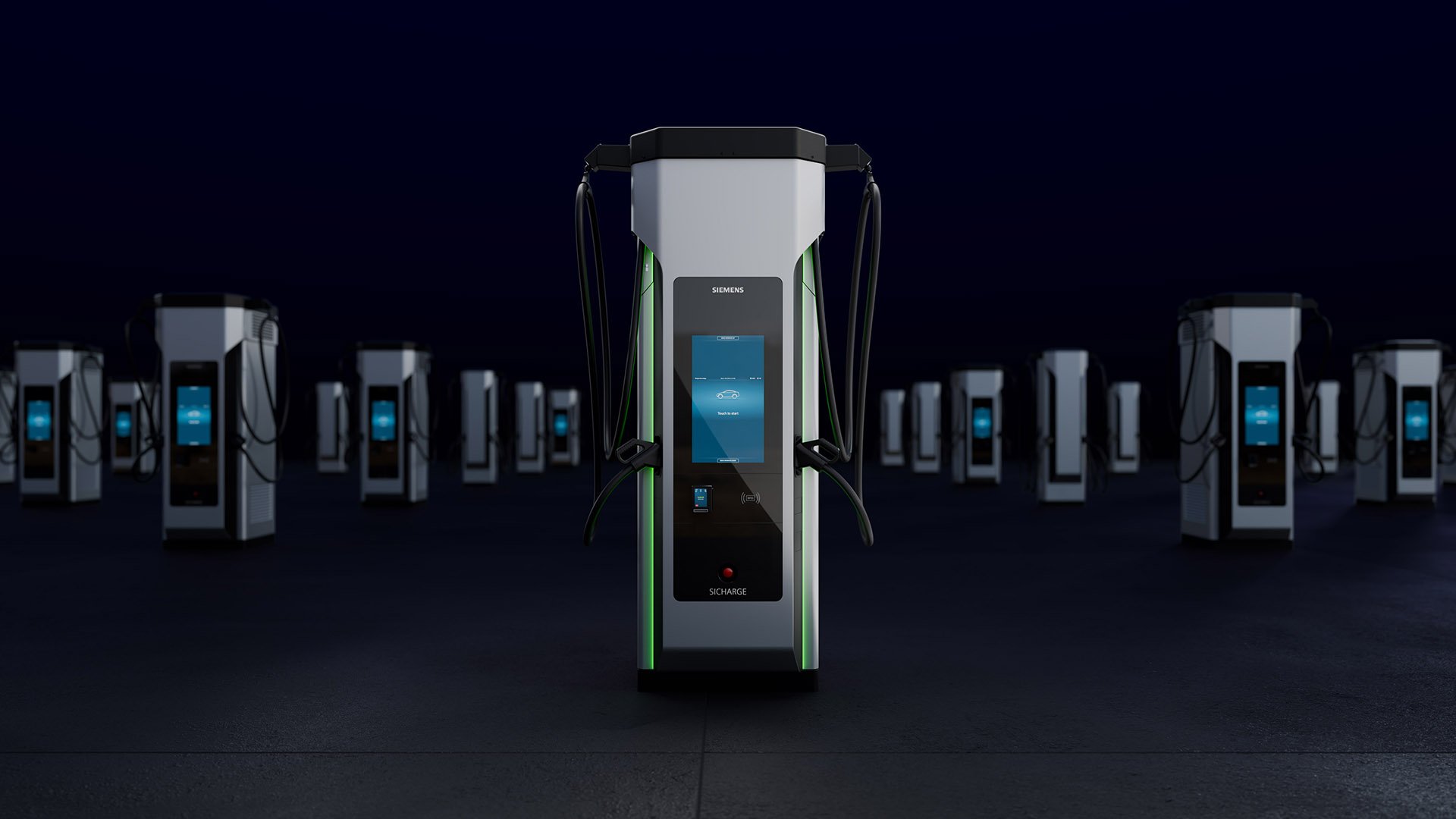 Siemens SICHARGE D 400: Schnellladen mit 400 kW Dauerleistung